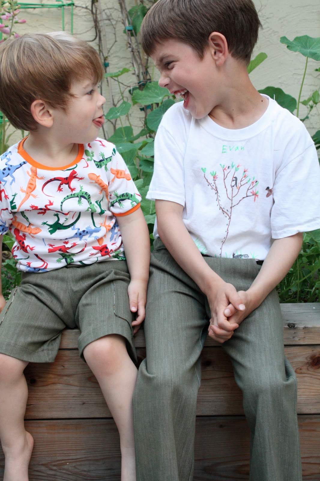 Nicole at Home: Kid's Clothes Week: Day 1