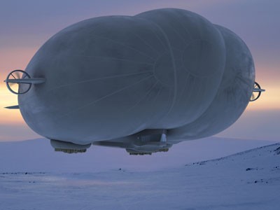 FLYING HOUSE: Futuristic Transport Airship