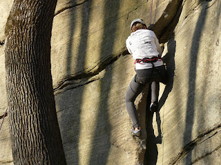 Top Rope Climbing, no better way to spend your Friday!: Rose Ledge Again!