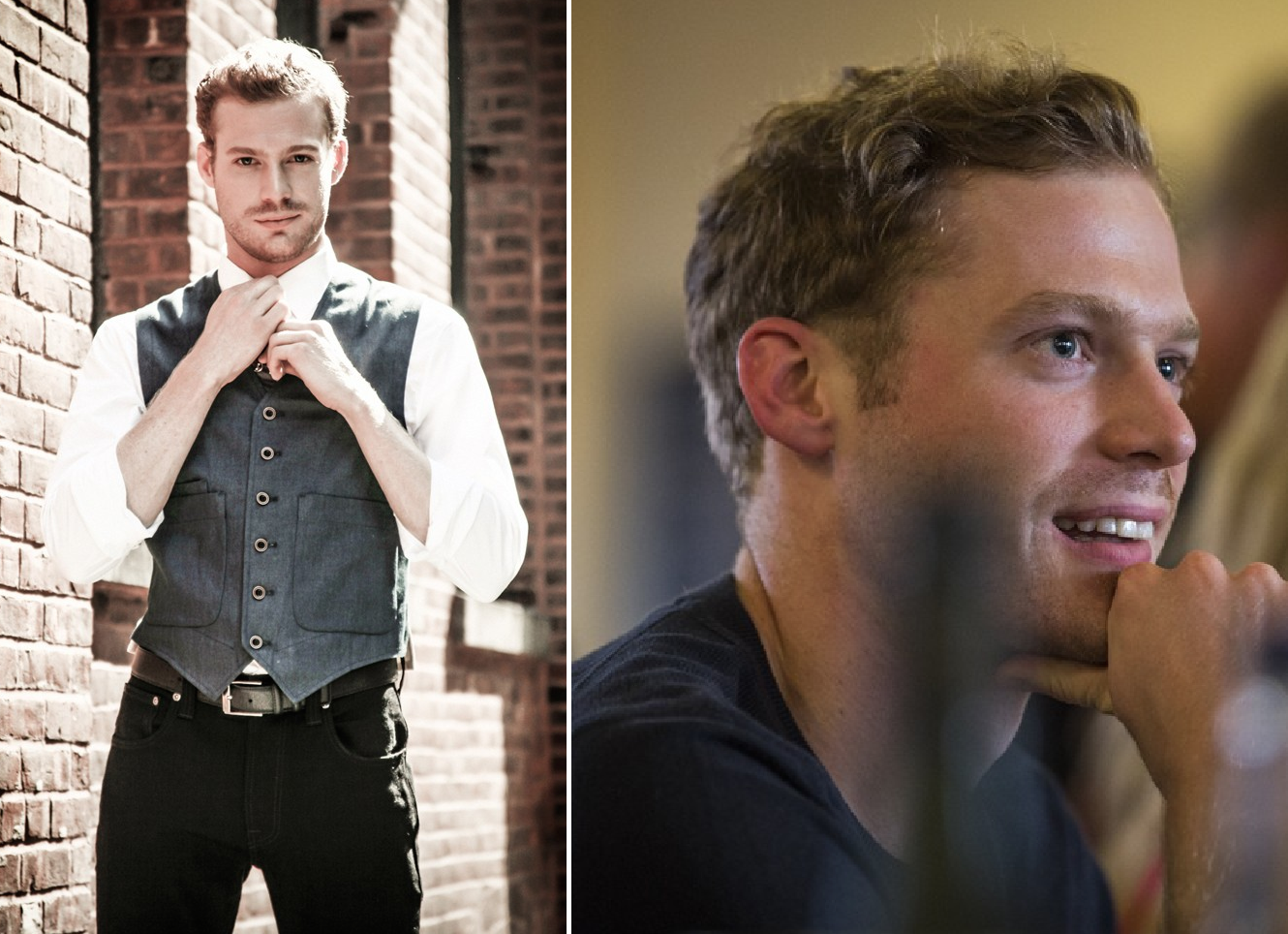 my new plaid pants: Good Morning, Sort Of Gratuitous Sam Reid