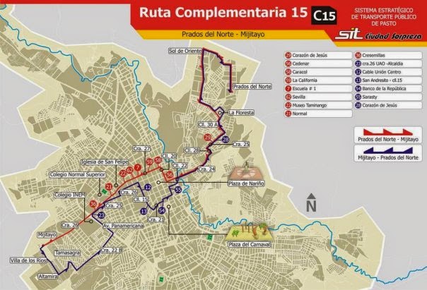 Recvi.Net: Rutas de Buses