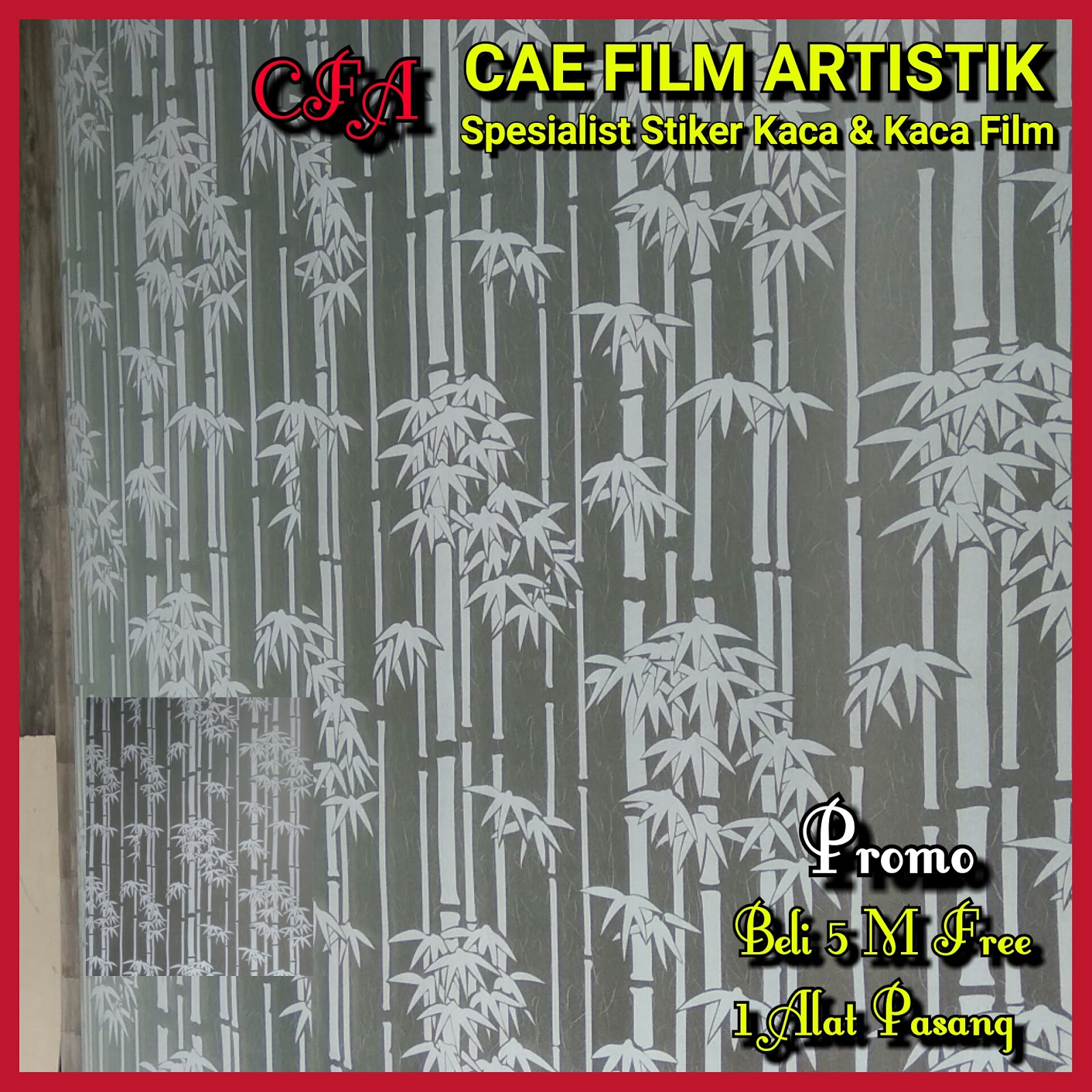 Toko stiker kaca dan kaca film: STIKER KACA