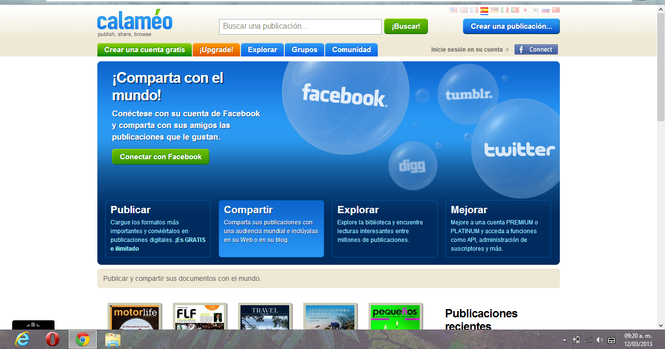 Habilidades Digitales: CALAMEO