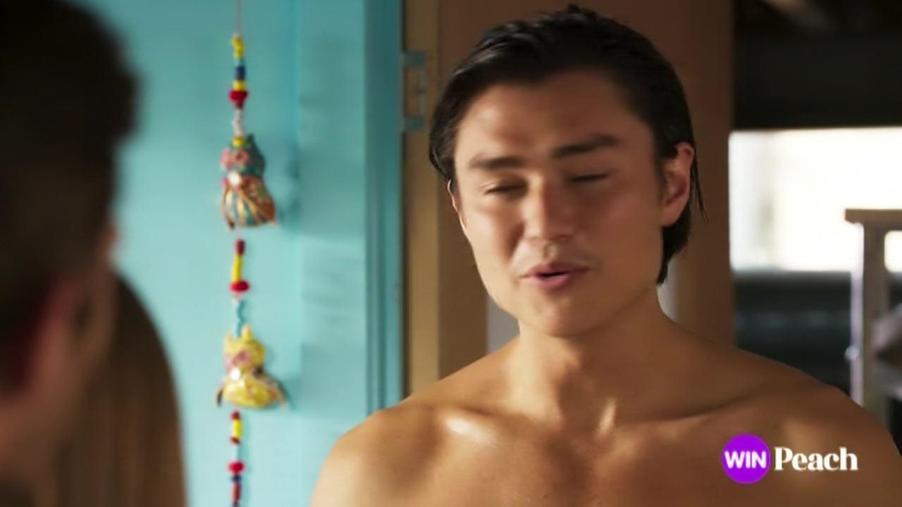ausCAPS: Tim Kano shirtless in Neighbours
