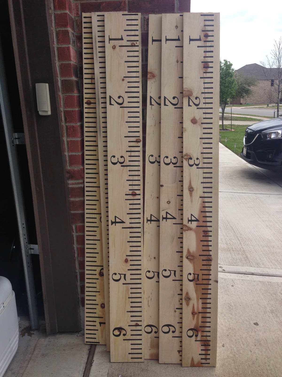 Courage to change the things .....: Growth chart ruler tutorial