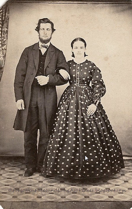 Forgotten Faces and Long Ago Places: Civil War Era Couple CDV