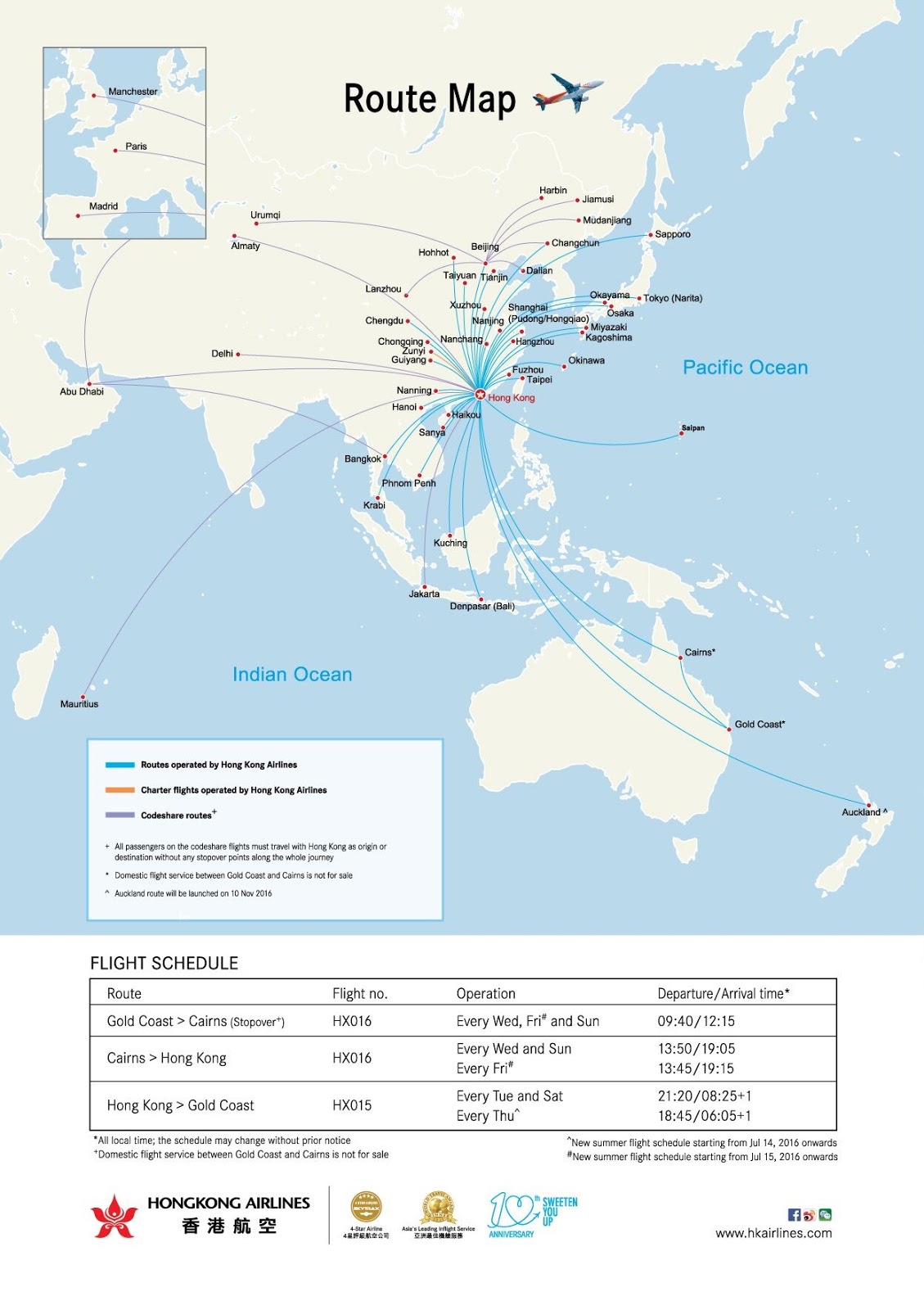 Hong Kong Airlines Grows Network to 35 Destinations and Expands Fleet ...