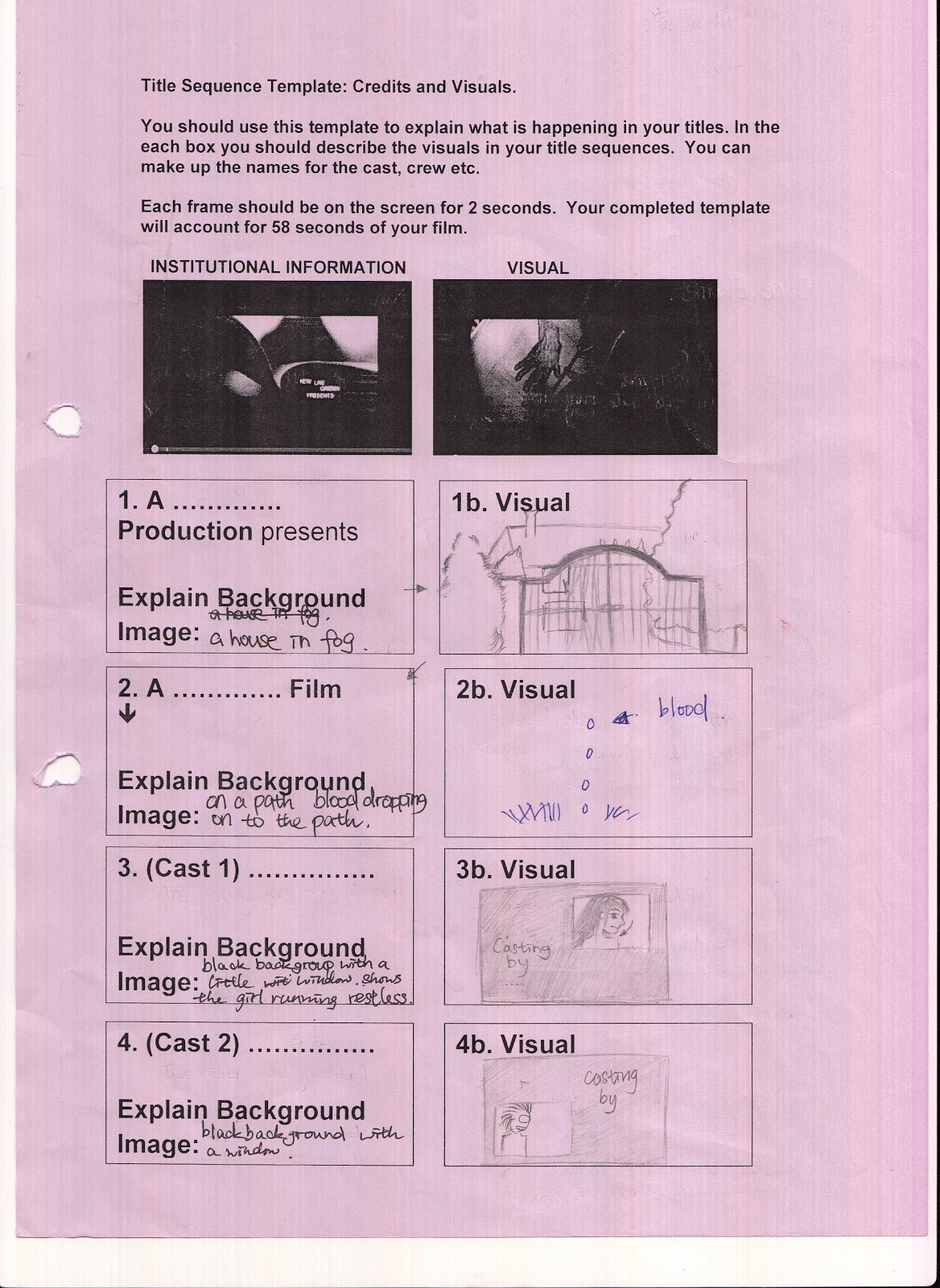 Create a title sequence - beryrad