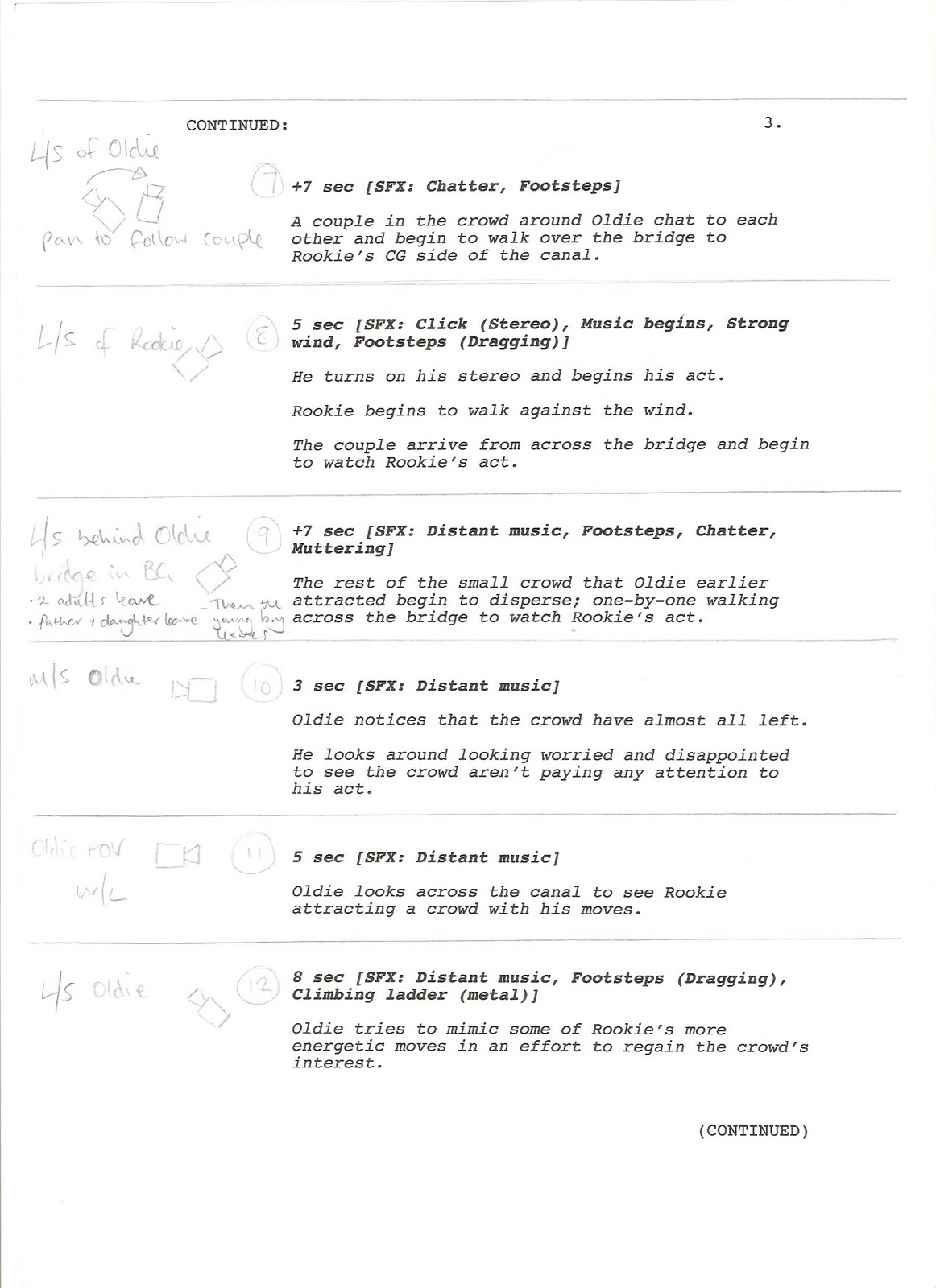 Ratworks-R: Shooting Script Finalised - 25.10.11