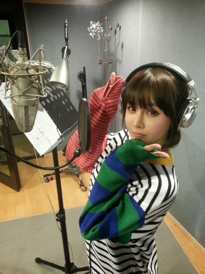KPOP: Check out T-ara Boram and Hyomin's photos from the recording studio