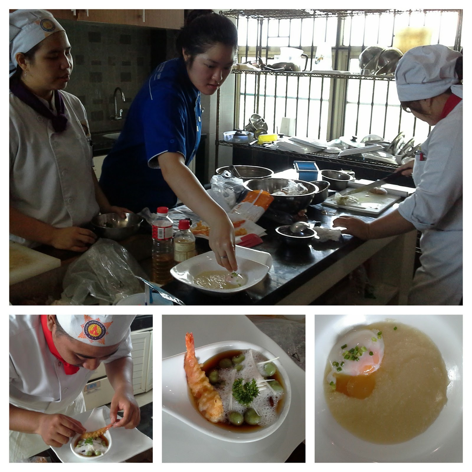 AKADEMI PARIWISATA MAJAPAHIT: Mahasiswa Advanced Culinary Class Praktik ...