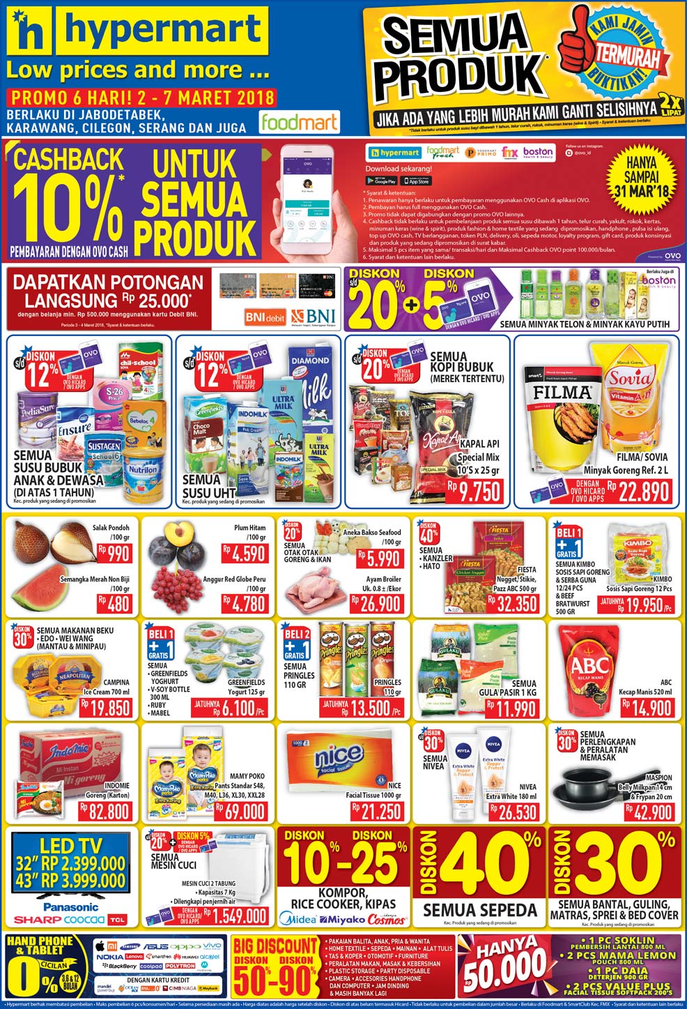 Katalog Promo HYPERMART JSM Akhir Pekan Periode 02 - 07 Maret 2018 ...