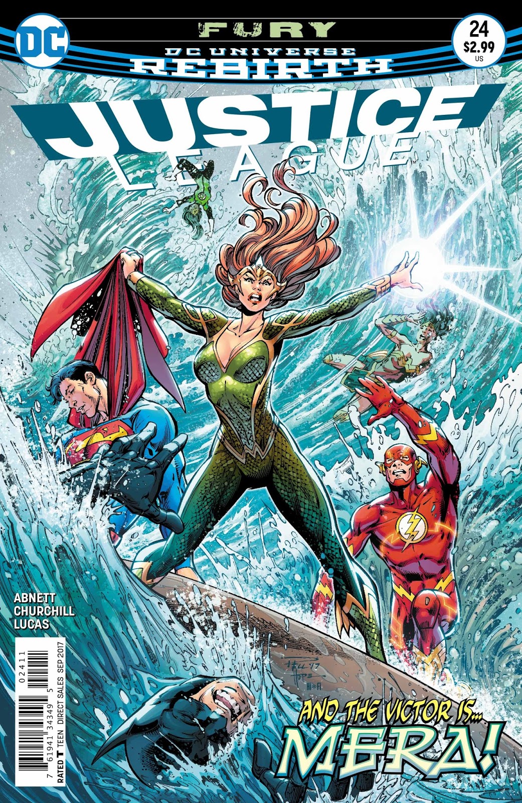 Weird Science DC Comics: PREVIEW: Justice League #24
