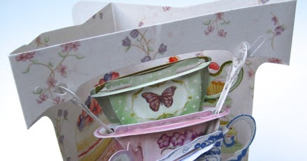 Tea With Friends: The most amazing teacup card ever. Seriously.