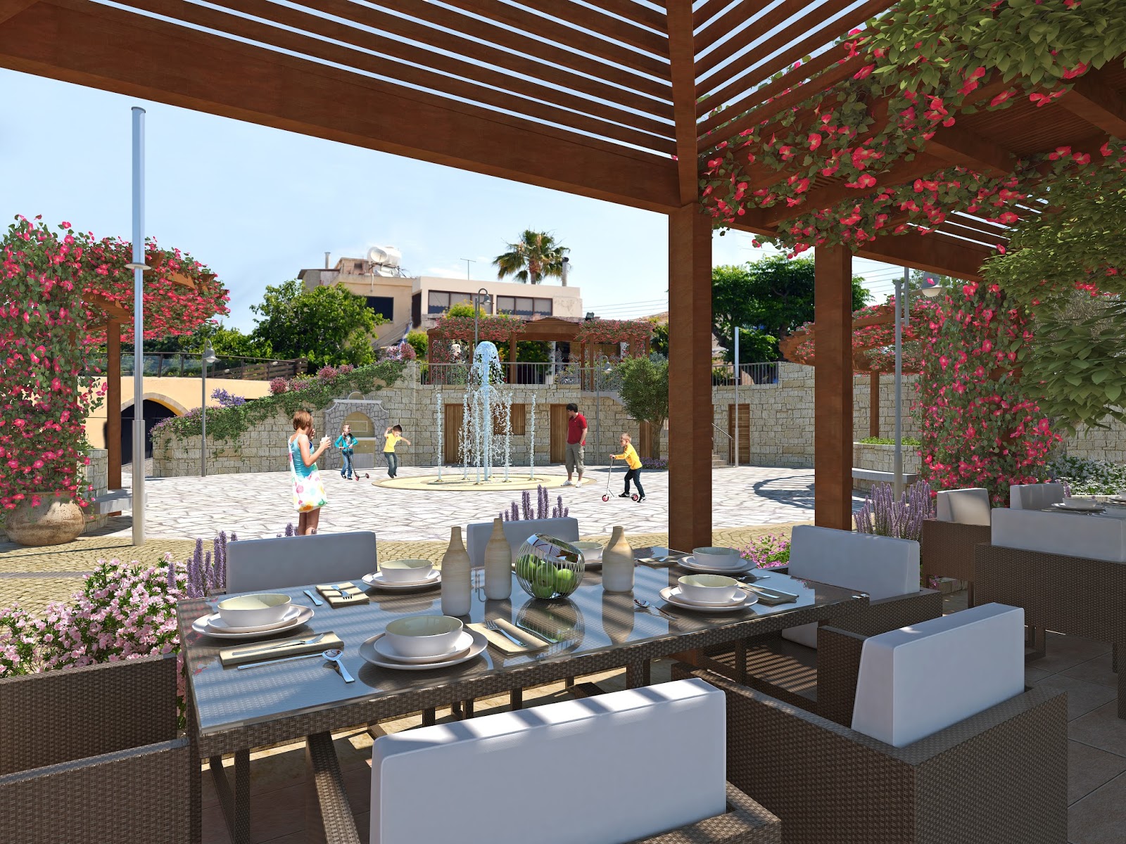 TALA COMMUNITY NEWS: TALA SQUARE - 3D IMAGES OF NEW DESIGN