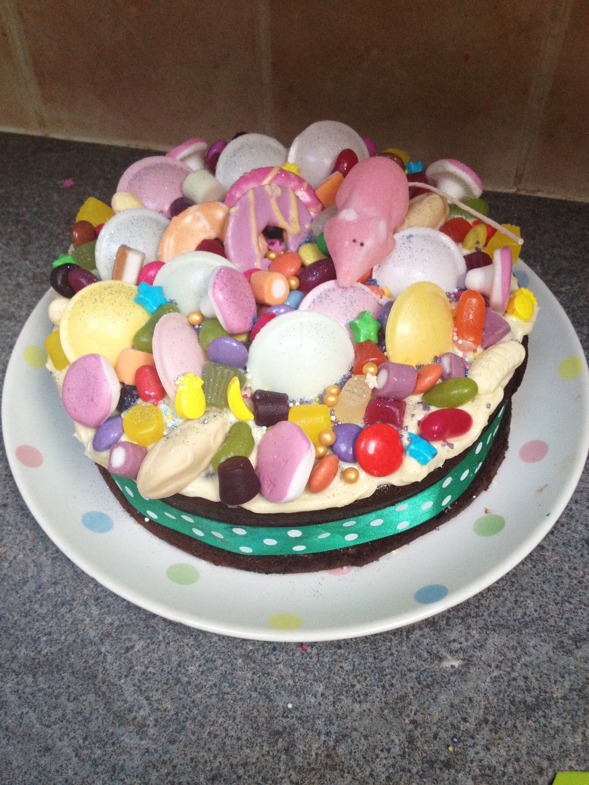 Wheats and Sweets: Double chocolate Sweetie cake!