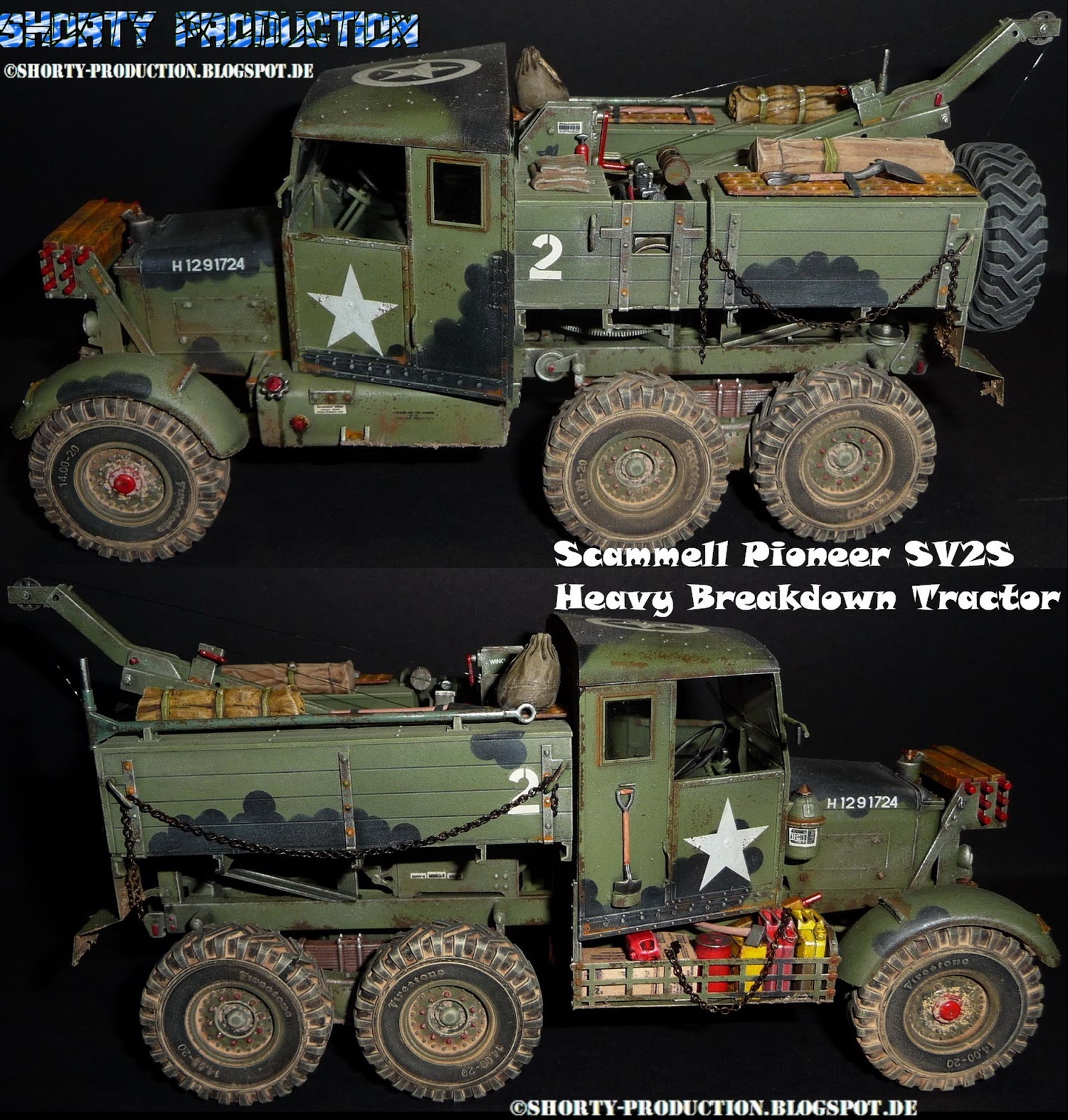 Shorty-Production: Scammell Pioneer SV2S Heavy Breakdown Tractor!