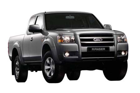 Black Ford Ranger