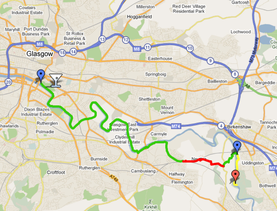 Lesley's cycle of life...: Routes in and around where we live.....Part 2