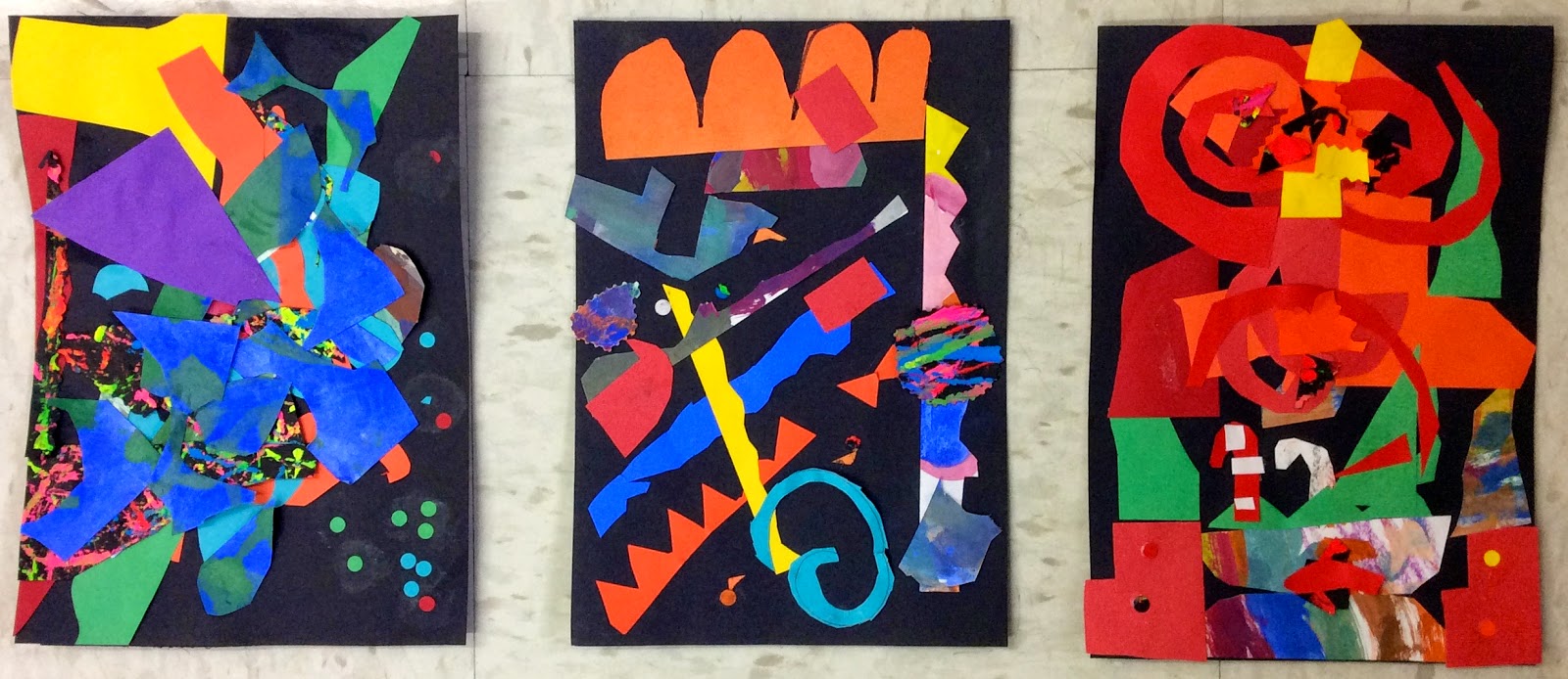 Ms. Curry's Art Room : 1st Grade Henri Matisse Cut-Outs