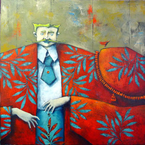 Pinzellades al món: Il·lustracions de Pascal Merlet: tendresa masculina