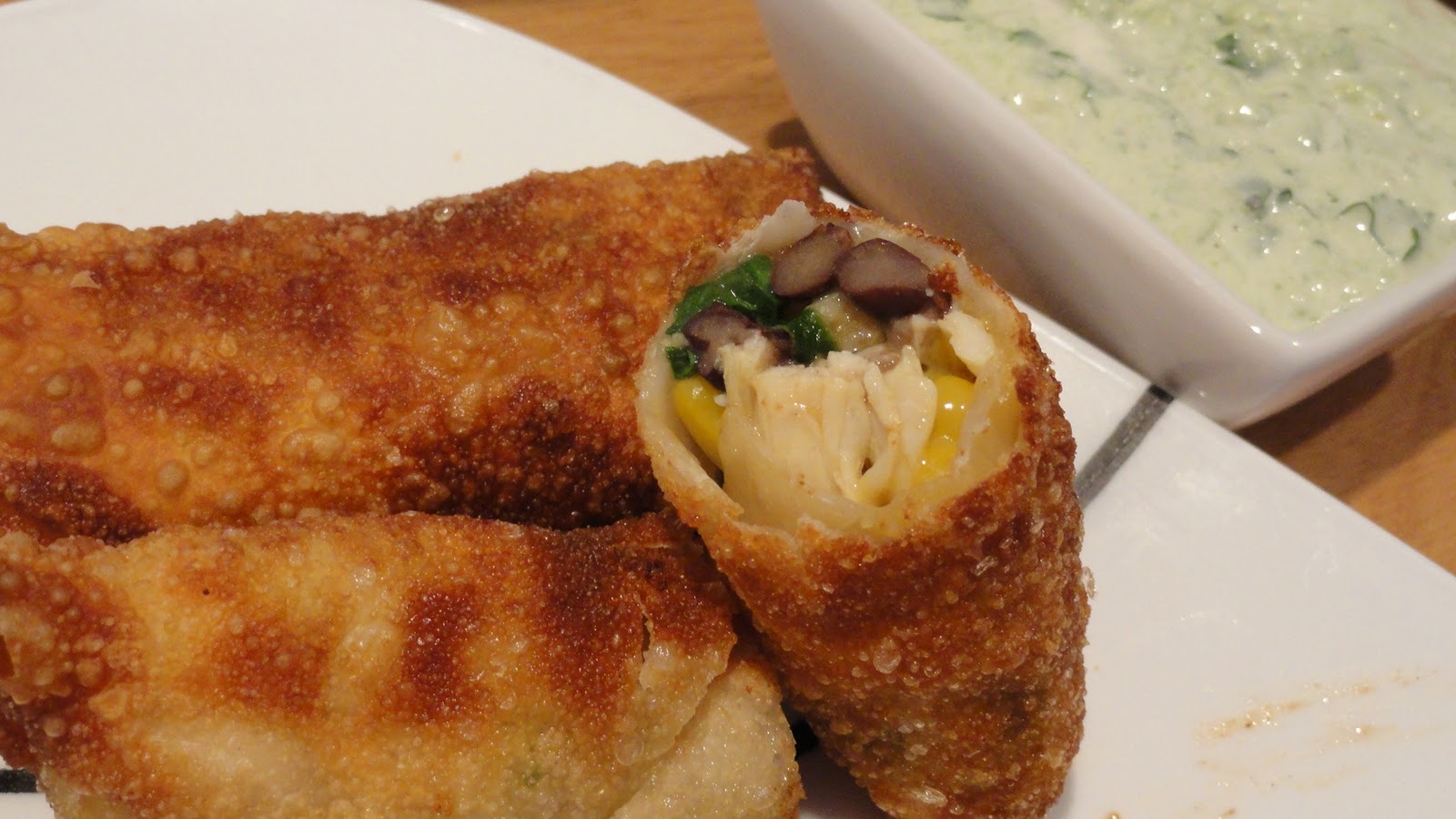 The On-Call Cook: Southwest Eggrolls with Avocado Ranch