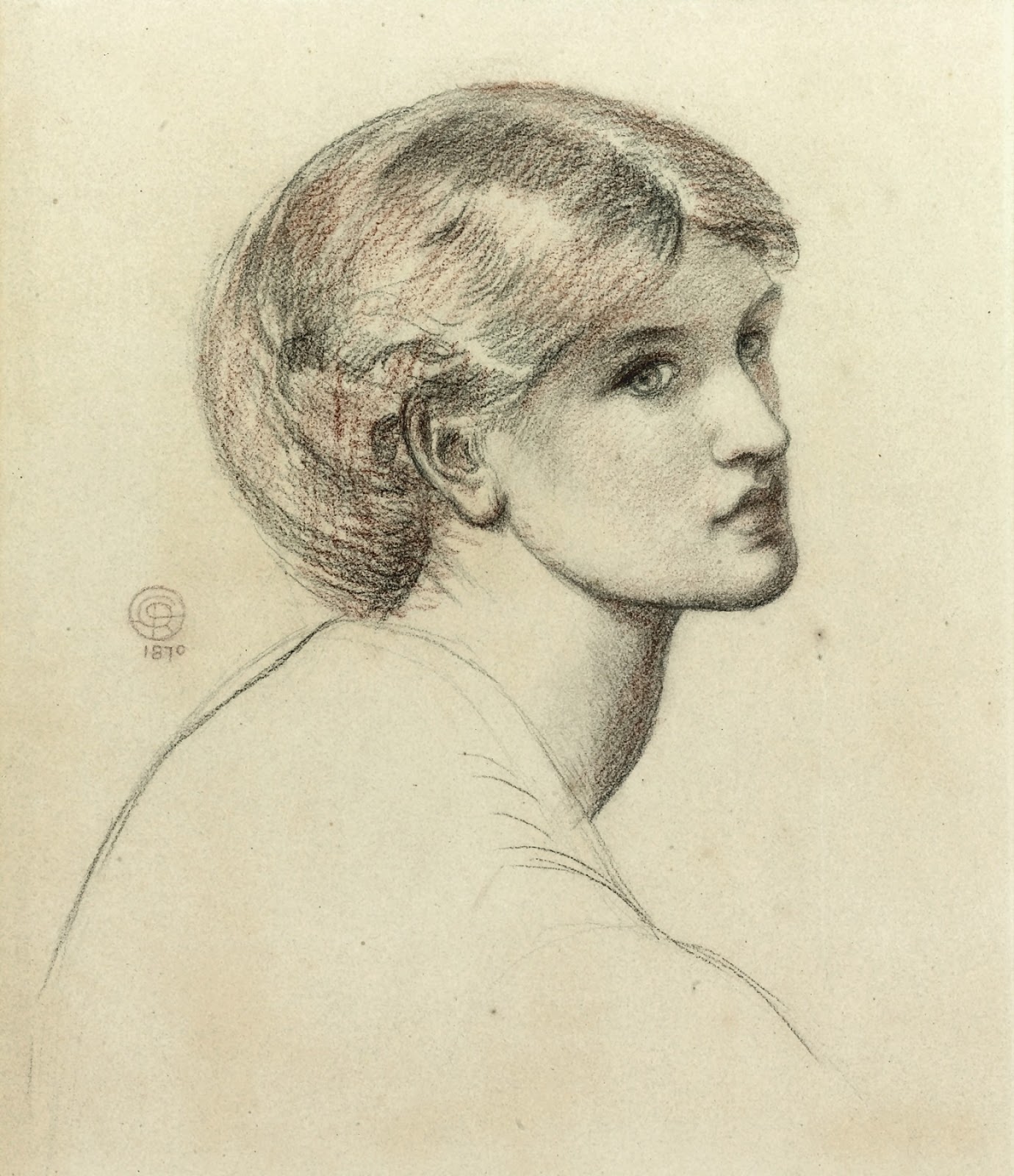 Dante Gabriel Rossetti | Pre-Raphaelite painter | Drawings ⁽⁴⁾ | Tutt ...