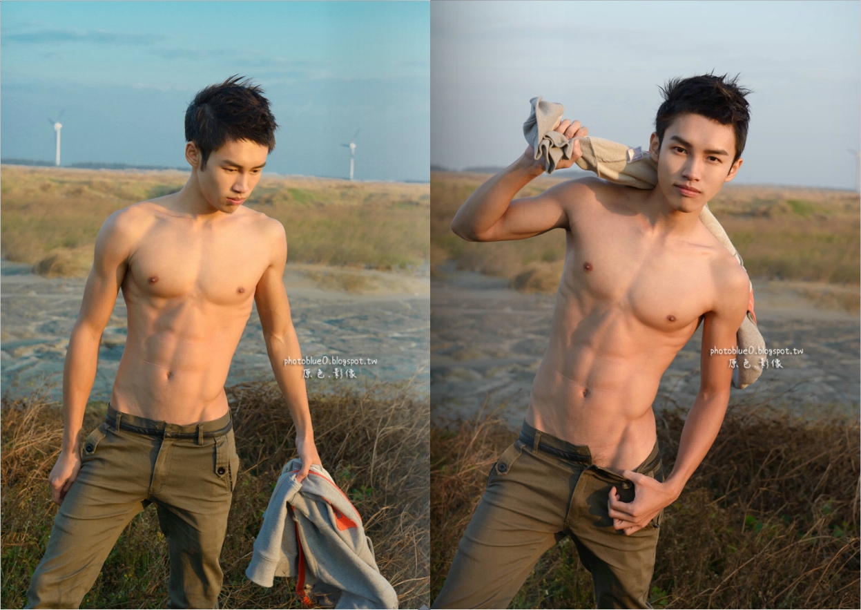 HOT MALE MODELS: Blue Man 20 - EX