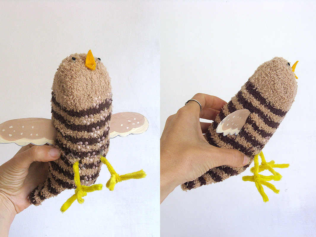 misako mimoko: DIY Springtime Sparrows