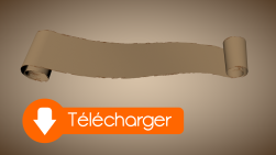 C4D Débutant: Banderole en parchemin