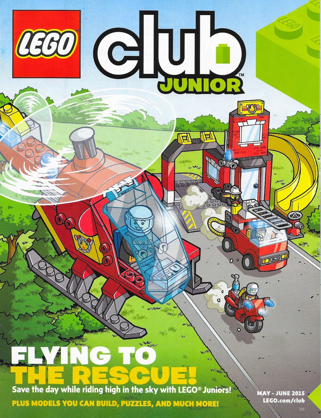 LEGO Club Jr Magazine May June 2015 Juniors Mixels City Disney ~ stores ...