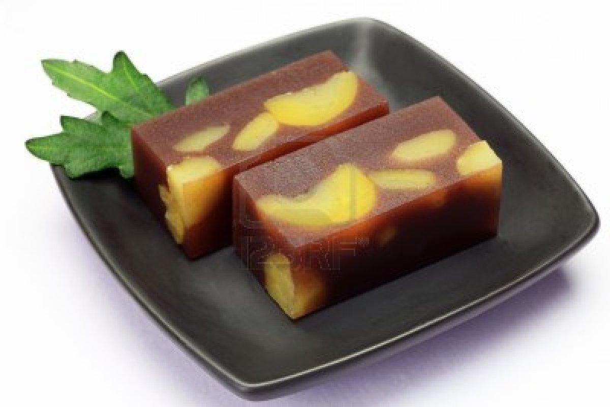 Sweet Cake: Chestnut Yokan cake