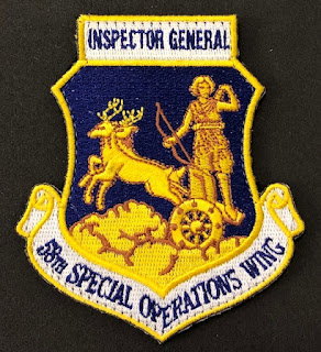 THE USAF RESCUE COLLECTION: USAF 58th SOW / Inspector General Patch
