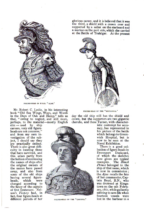 Selected from The Strand: Ship's Figureheads