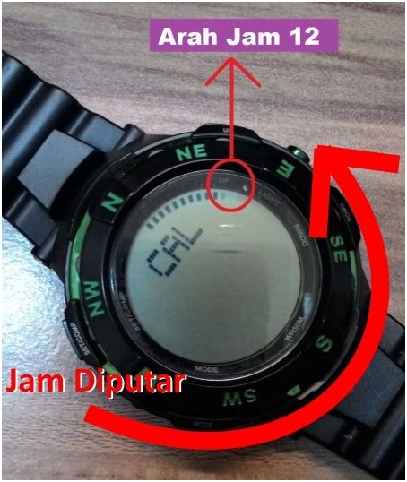 Cara Kalibrasi Kompas Digital Jam Tangan Fortuner
