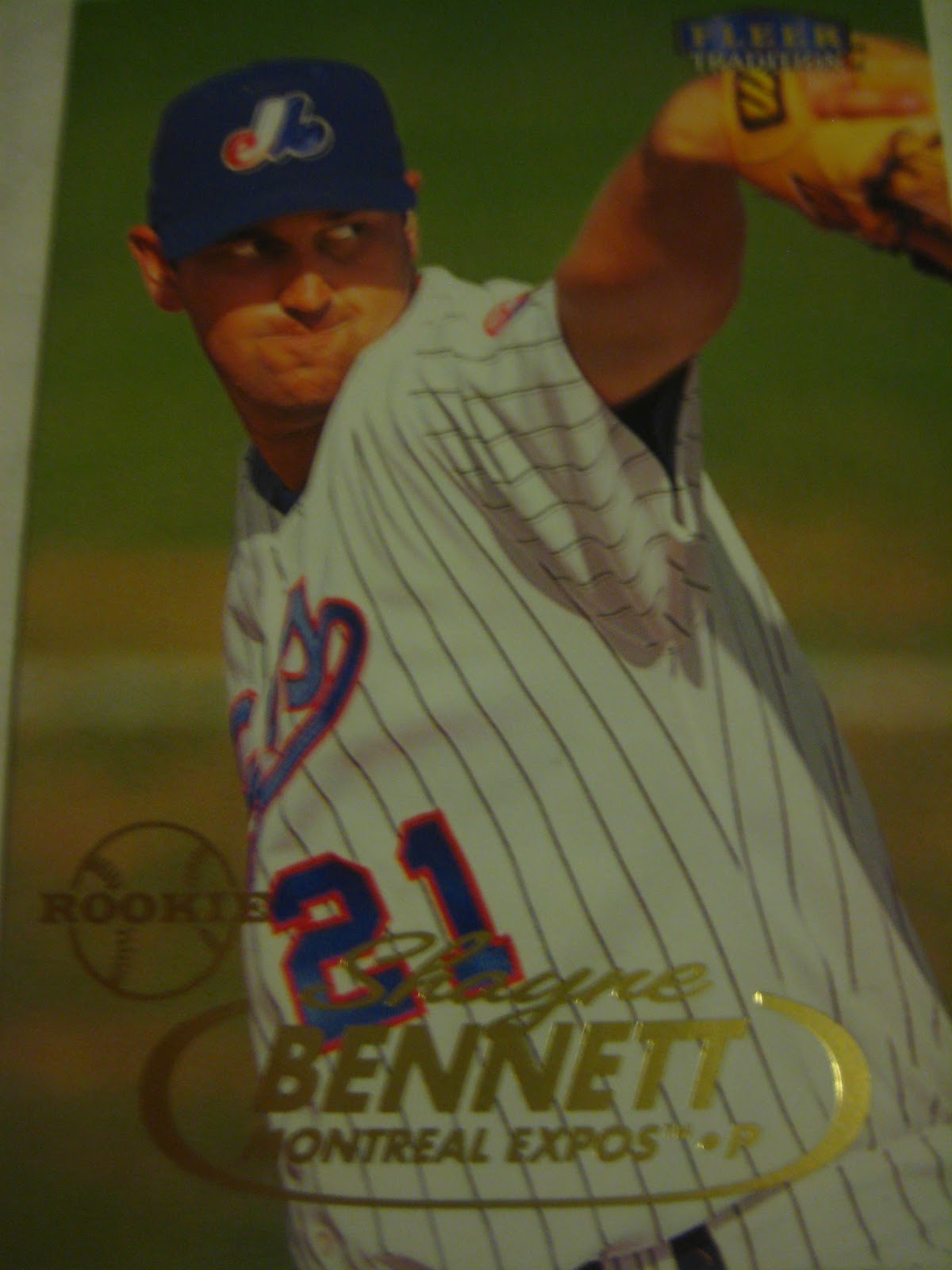 Baseball Cards Come to Life!: Shayne Bennett on baseball cards