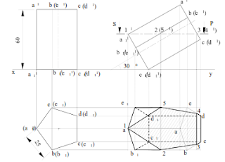 Engineering Graphics - Sections of Solids ~ Vidyarthiplus (V+) Blog - A ...