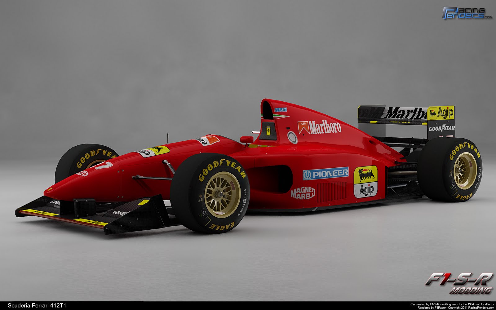 F1-S-R F1 1994: Ferrari 412T renderképek ~ rFactor hírek