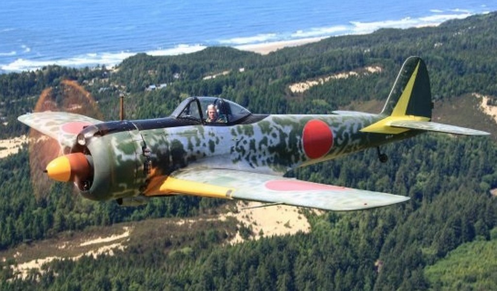 AVIÕES MILITARES: Nakajima Ki-43 Hayabusa (Oscar)