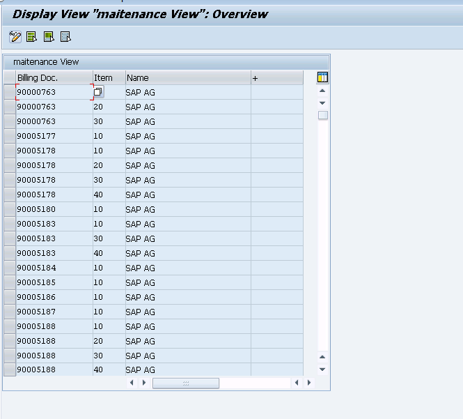 SAP TECH: Maintenance Views
