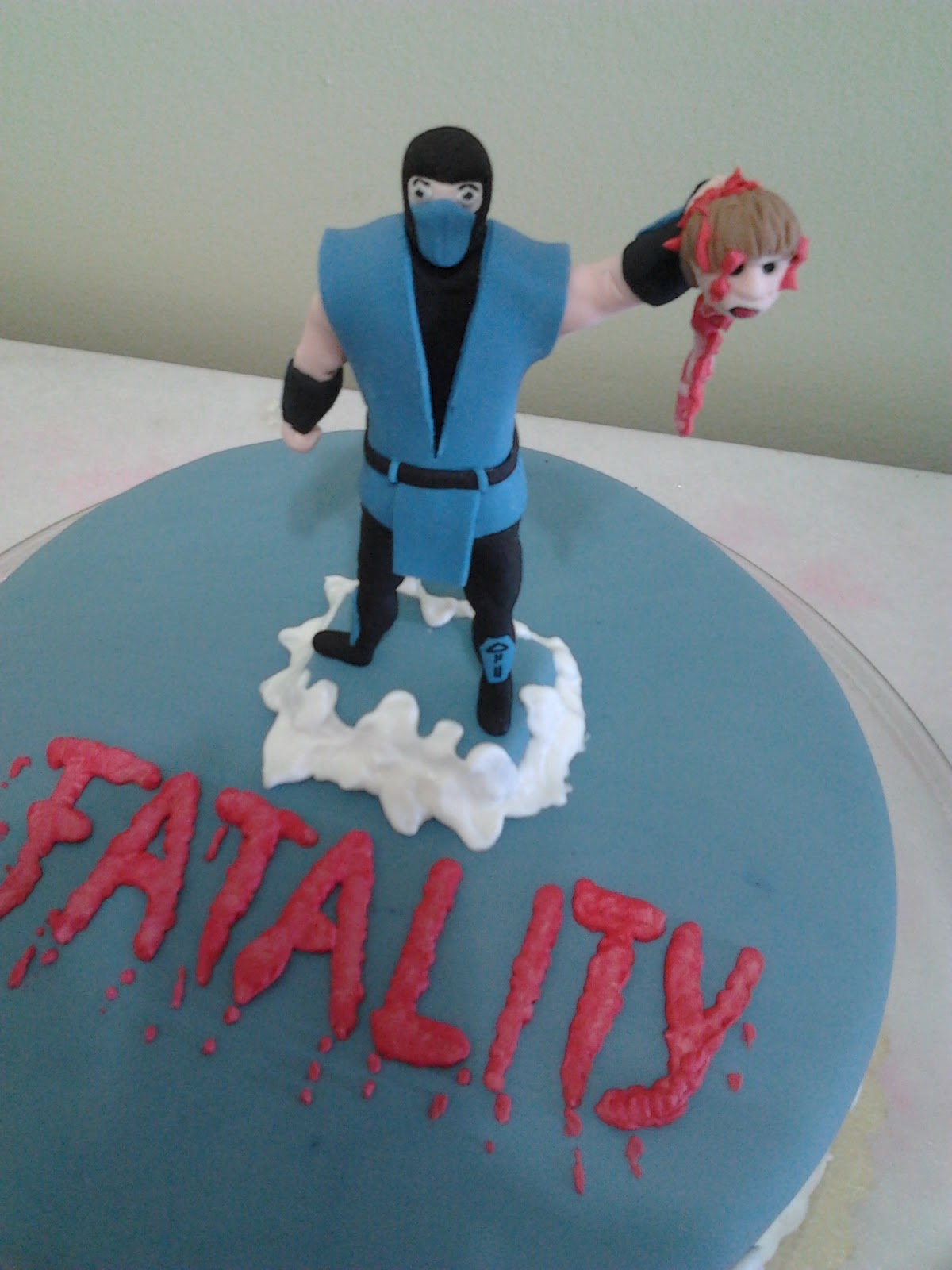 Toda Torta: Bolo do dia: Mortal Kombat!