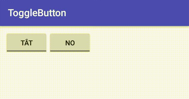 ToggleButton trong lập trình Android