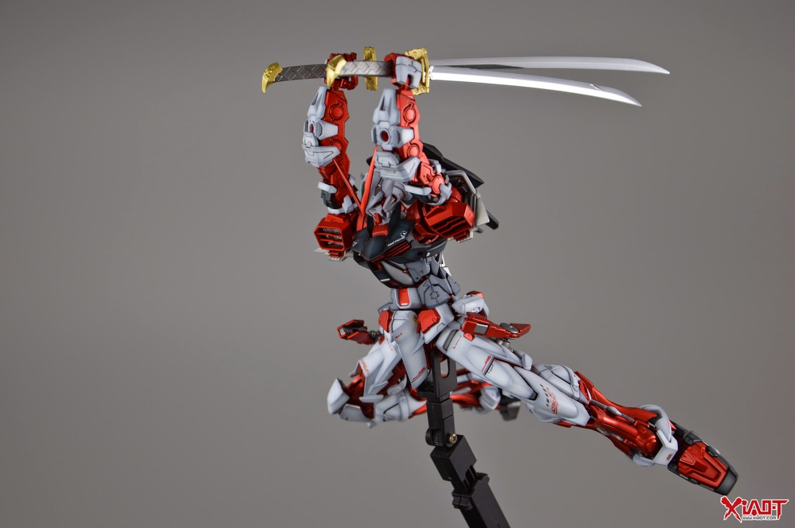 MG 1/100 Gundam Astray Red Frame Kai "Pre-Shading" Painted Build