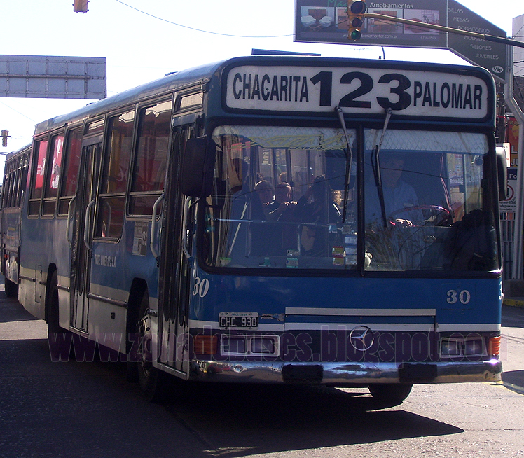 Colectibus - Zona de Buses: LINEA 123