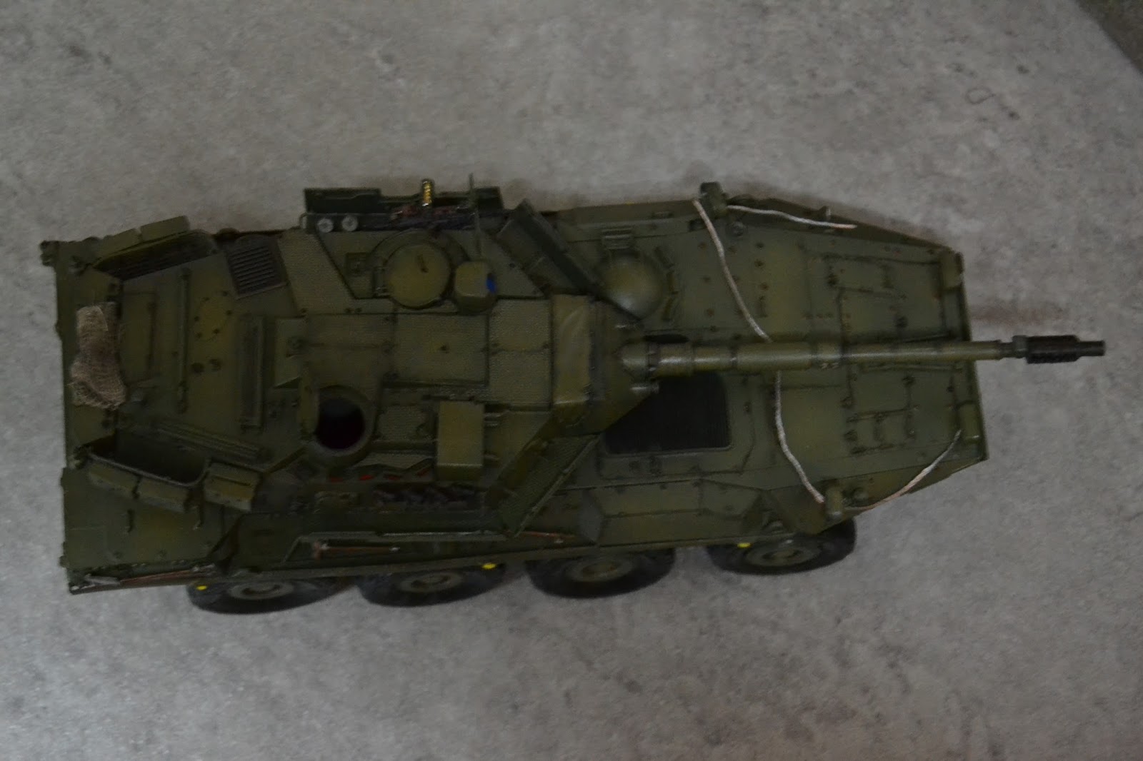 maquetasjuann: VRC-105 CENTAURO RCV Escala 1:35 Trumpeter