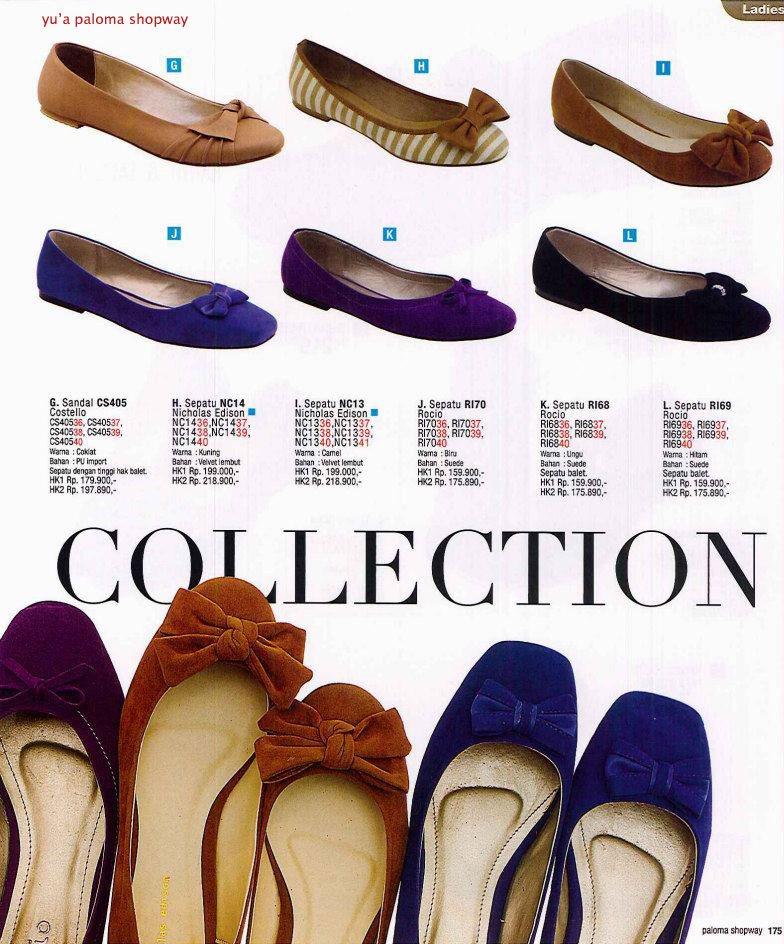 Yu`a Paloma-Shopway: Katalog 24. Sandal & Sepatu Wanita