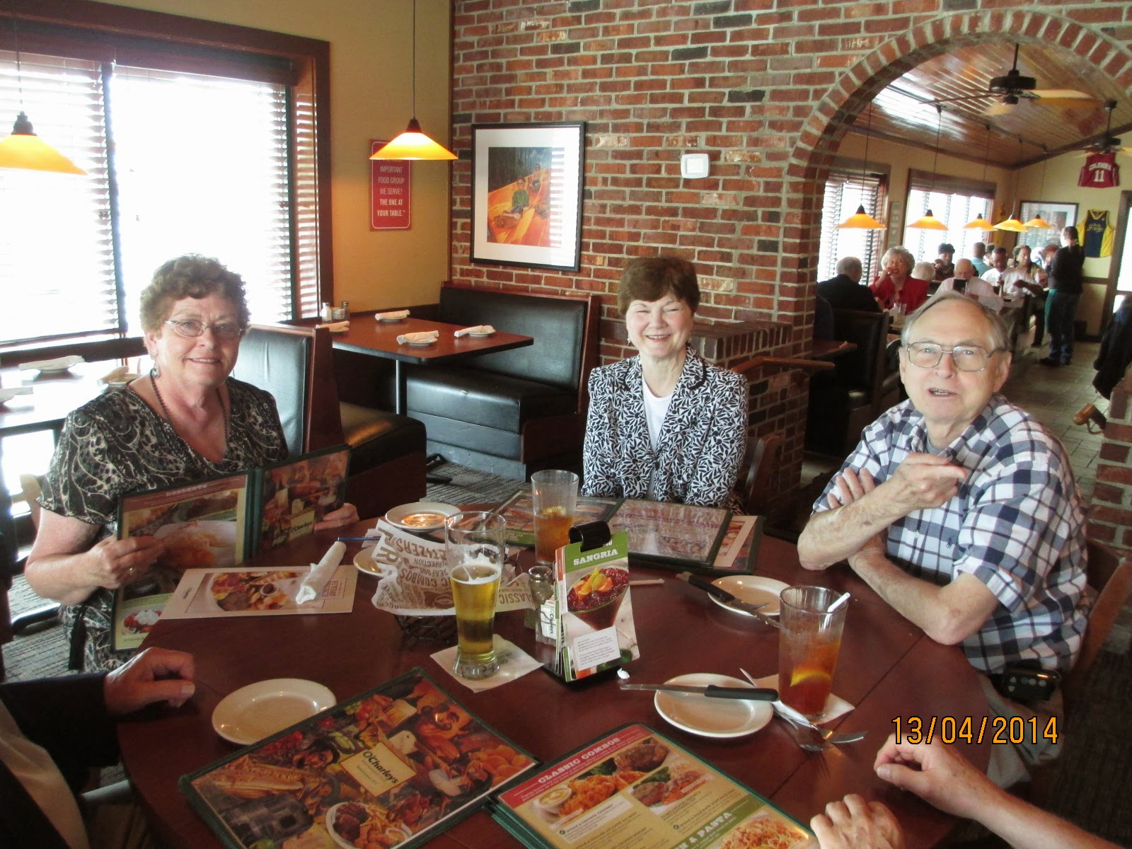 Messiah Lutheran: Older Wiser Lutherans (OWLS) Outing, 13 Apr 2014