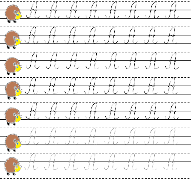 EDUCATIA CONTEAZA : LITERE PUNCTATE DE MANA