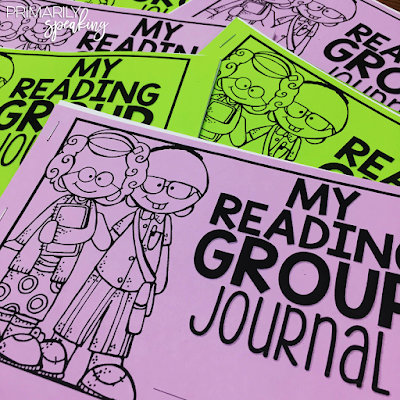 Reading Group Journals {A Quick & Easy Idea} | Primarily Speaking
