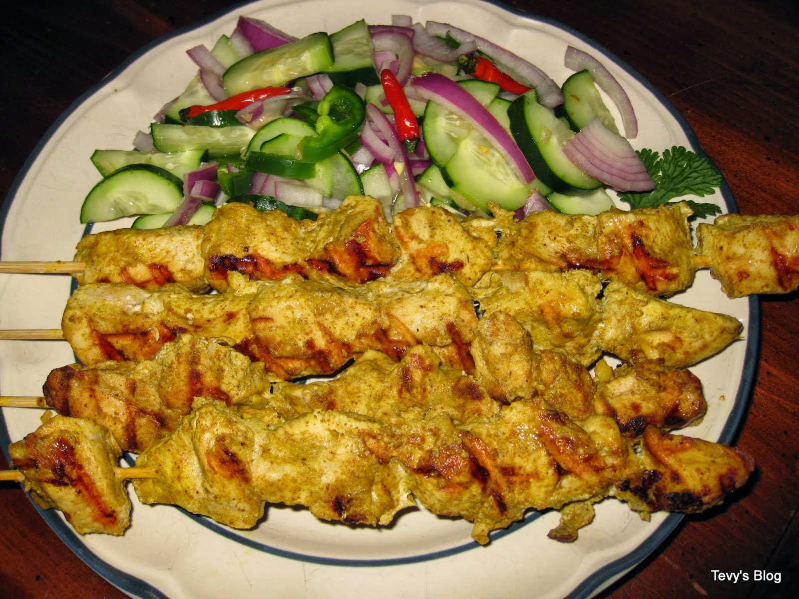 Welcome to Tevy's Kitchen: Classic Thai Chicken Sate and Peanut Sauce ...